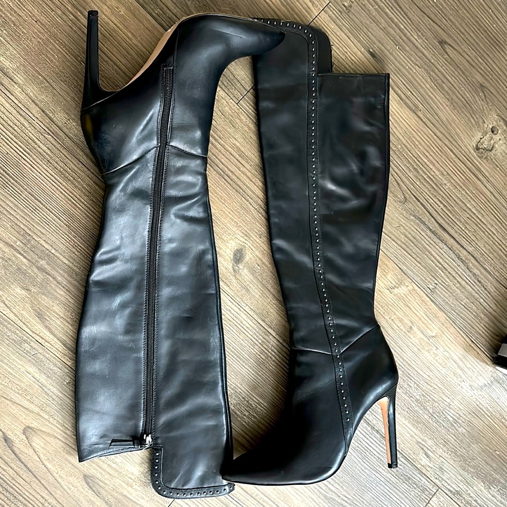 Very Sexy Over-The-Knee Heeled Boots - Gem